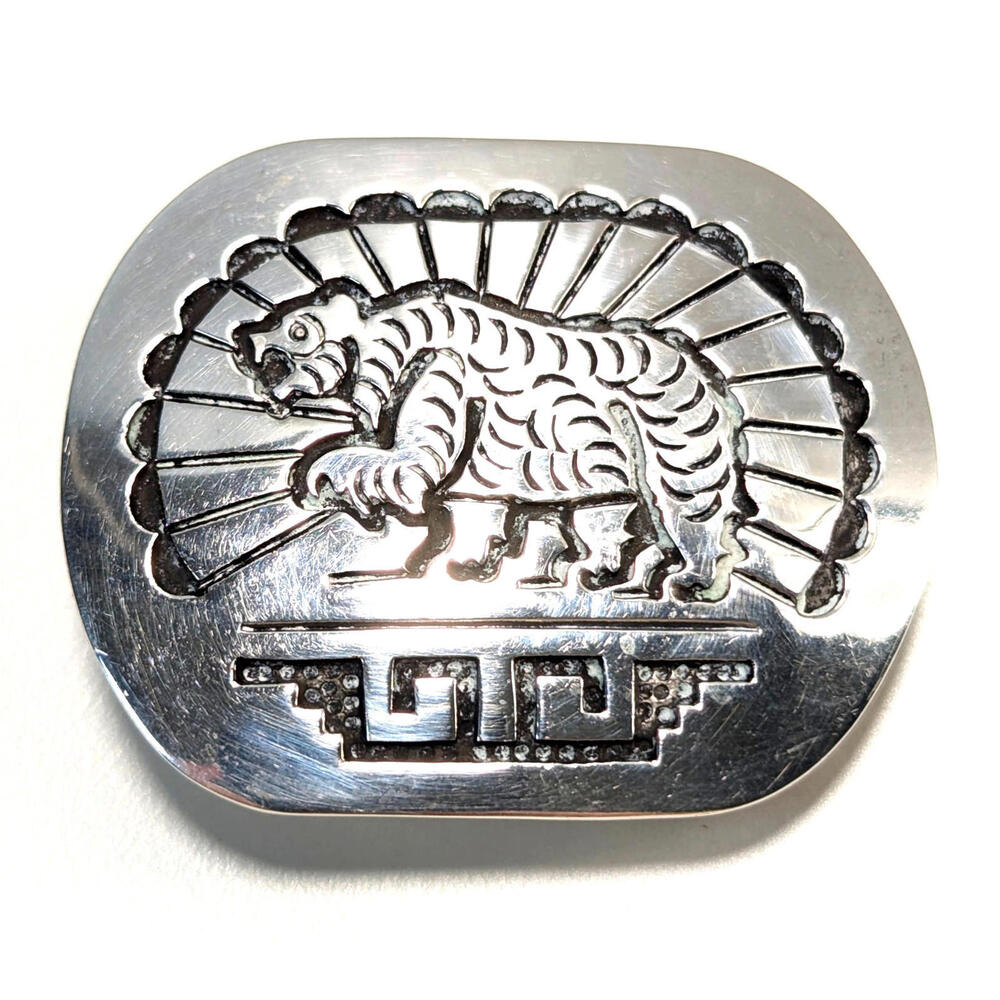Gary & Serena Banteah Gsb Zuni Sterling Silver 925 Ov… - Gem